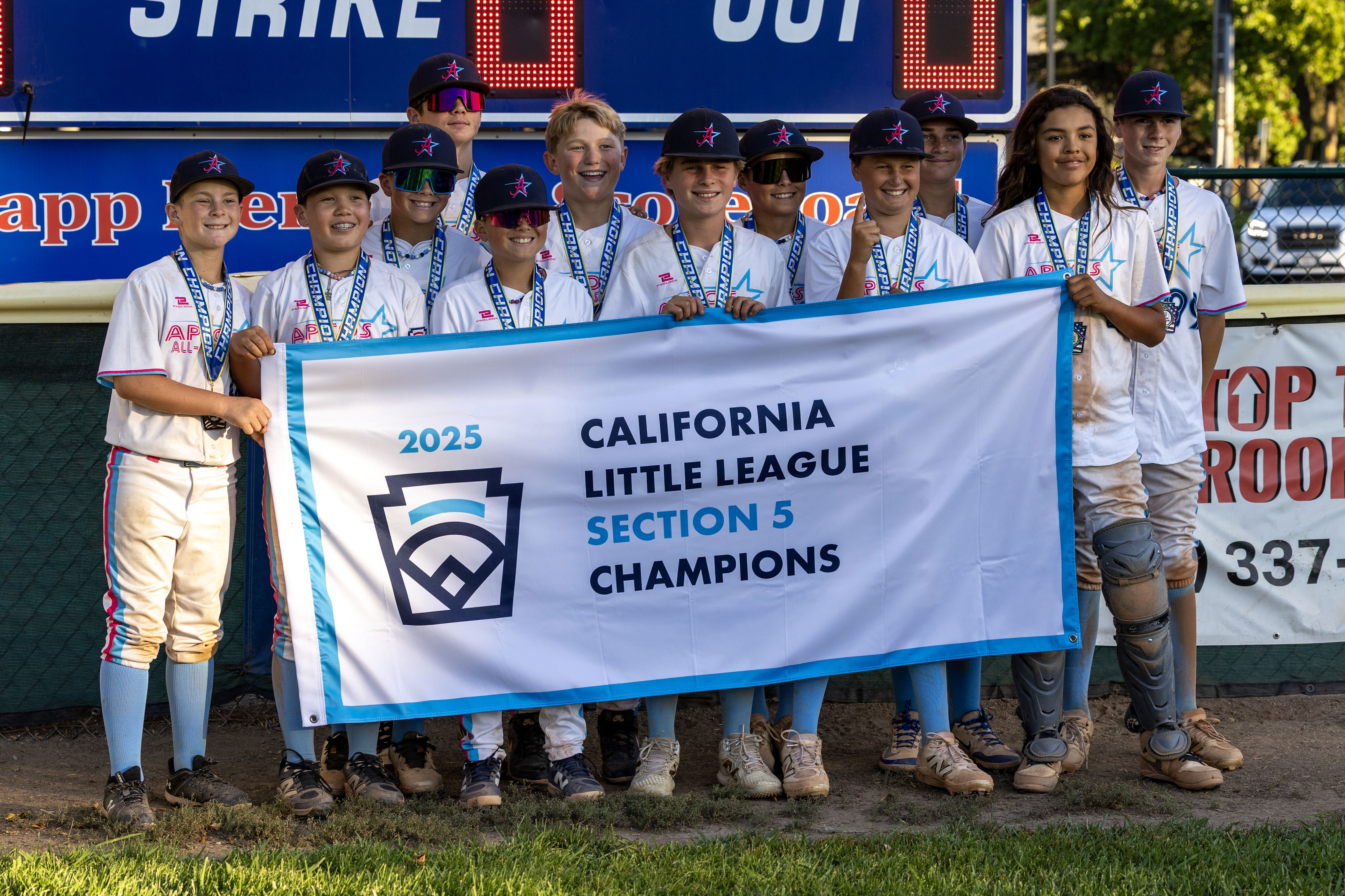Aptos Little League’s Majors All-Stars storm past Los Altos to claim ...