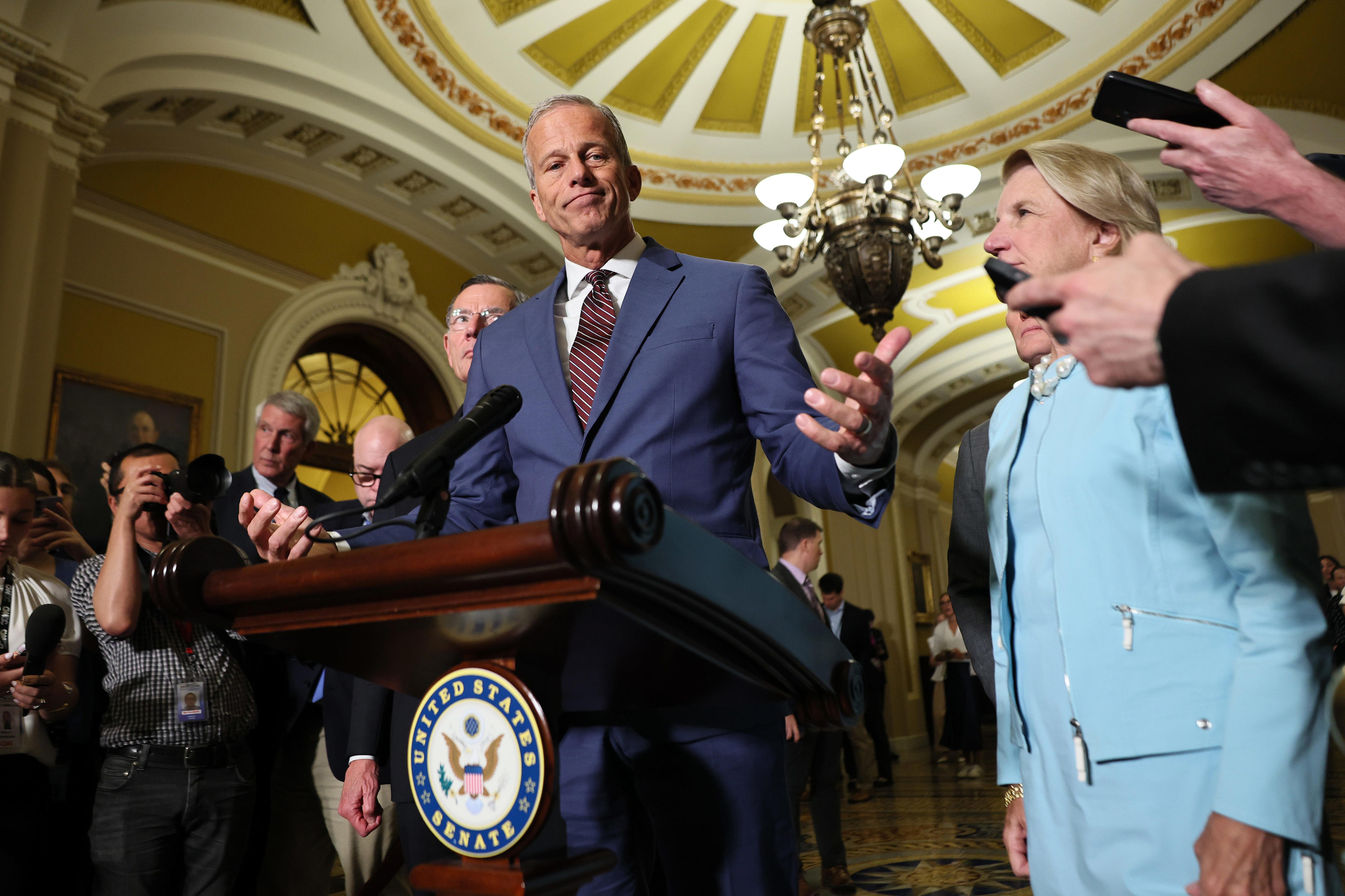 Senate approves cuts to public broadcasting, foreign aid