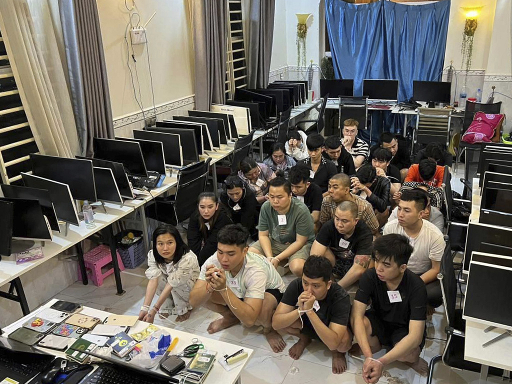 Cambodia makes 1,000 arrests in latest crackdown on cybercrime