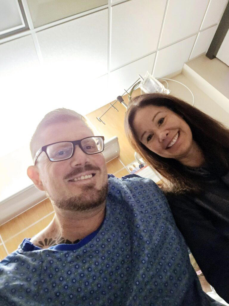 “I had my legs amputated after burning my thumb on a camping trip”