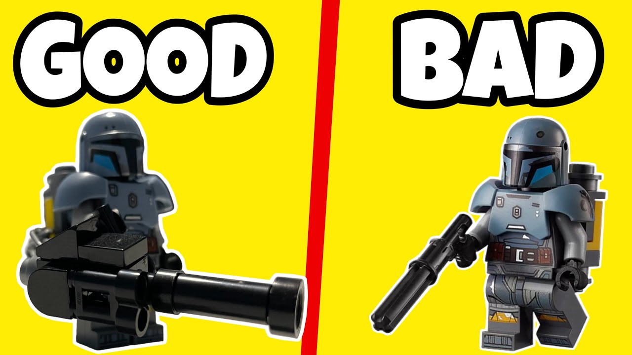 I Built Paz Vizsla a LEGO Machine Gun – Custom Star Wars MOC!
