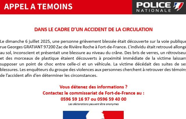 Martinique : Un gendarme de 21 ans meurt dans des circonstances ...