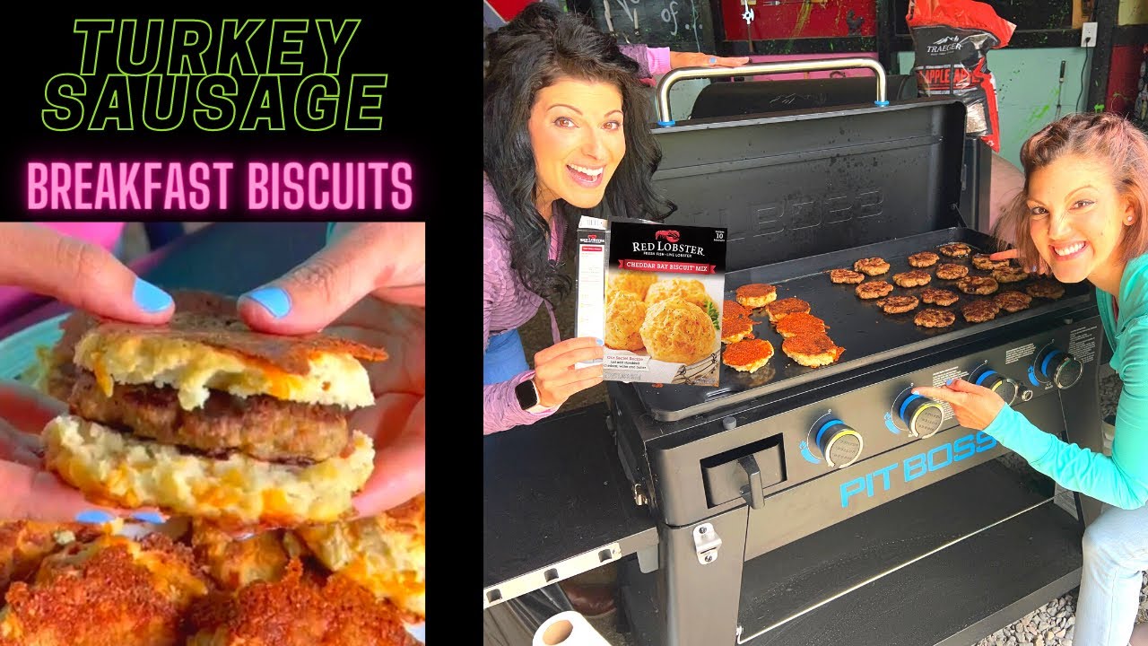 Red Lobster Biscuit Hack with Turkey Sausage