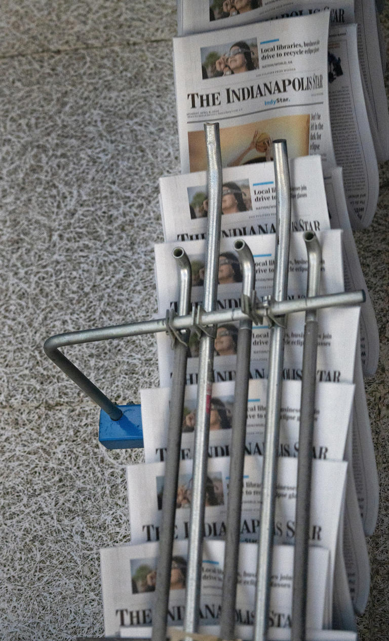 Here's where to find today's copy of the Indianapolis Star print edition