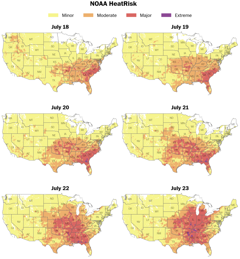 Sick of the summer humidity? These areas in the U.S. will soon get a ...