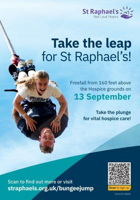 Take a leap for hospice care – with a thrilling bungee jump for St Raphael’s!