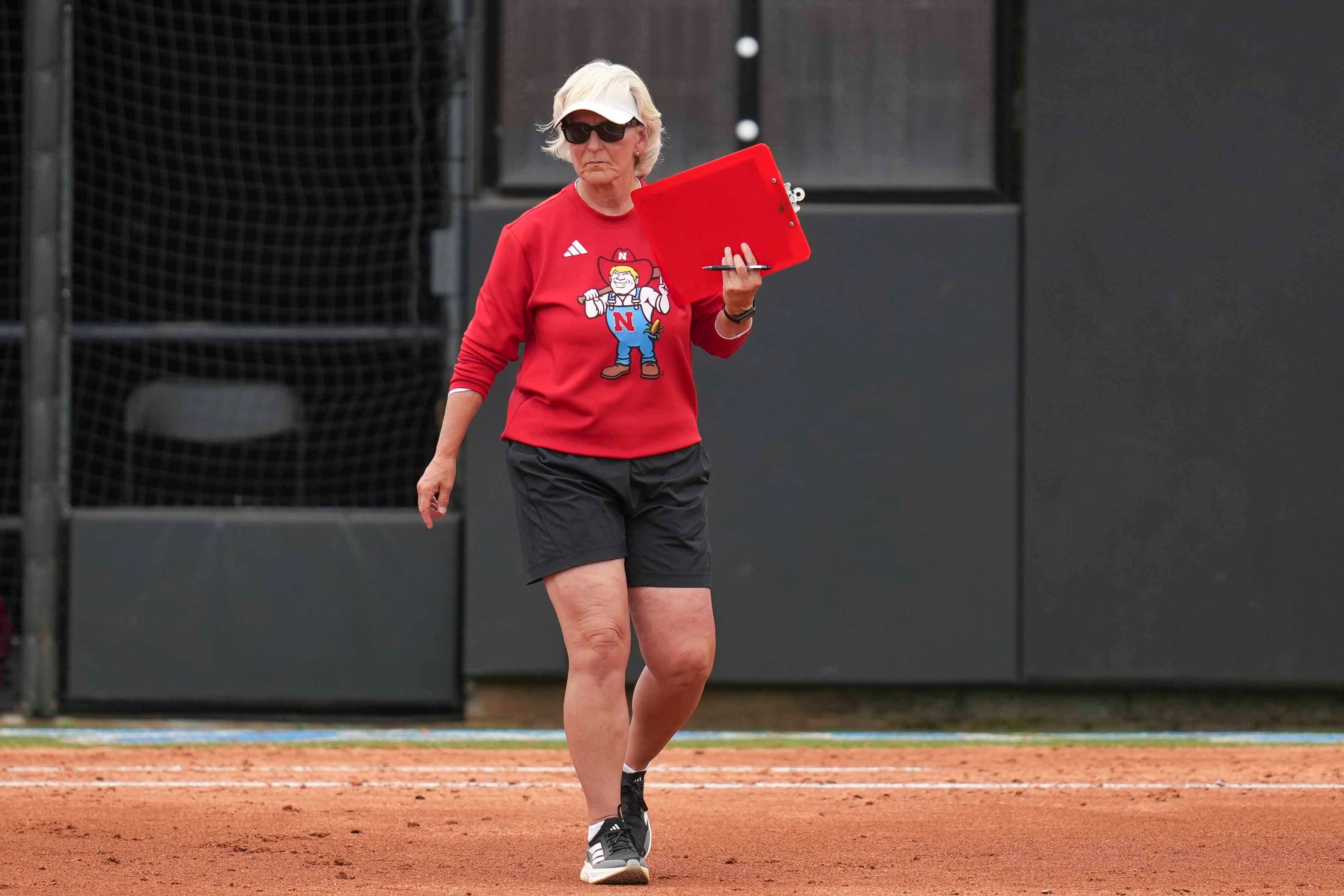 Nebraska softball head coach Rhonda Revelle signs contract extension