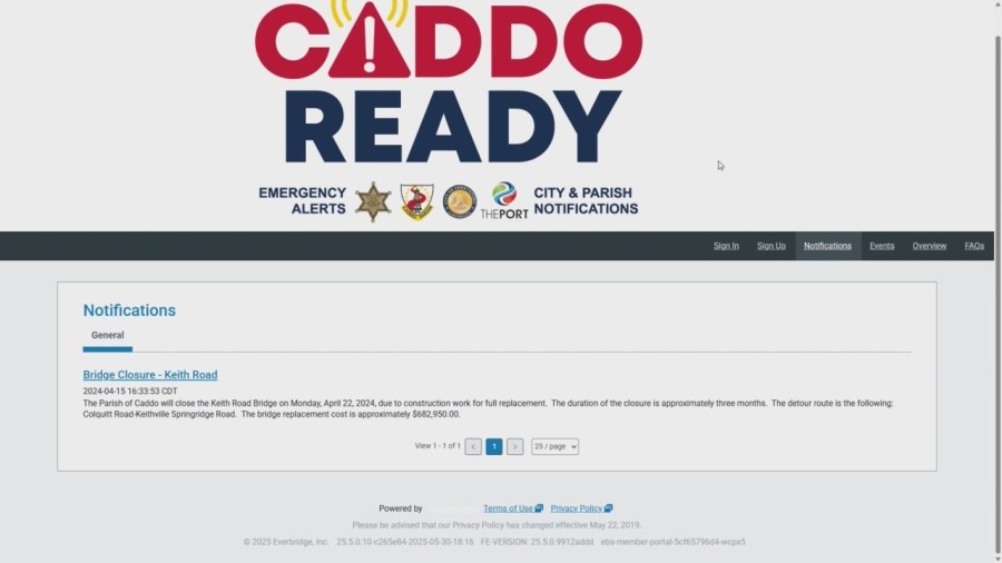 Caddo Ready system offers lifesaving emergency alerts