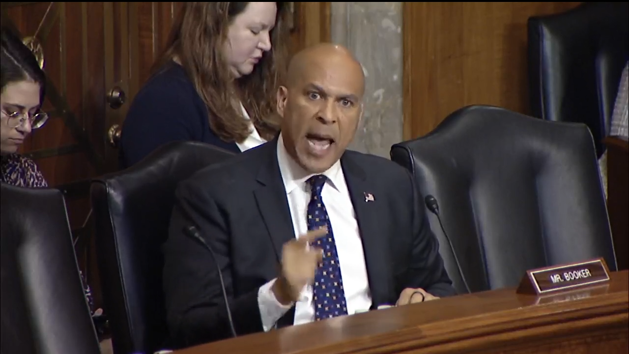 'You Are Showing A Lack Of Decency!': Cory Booker Loses It On Deputy ...
