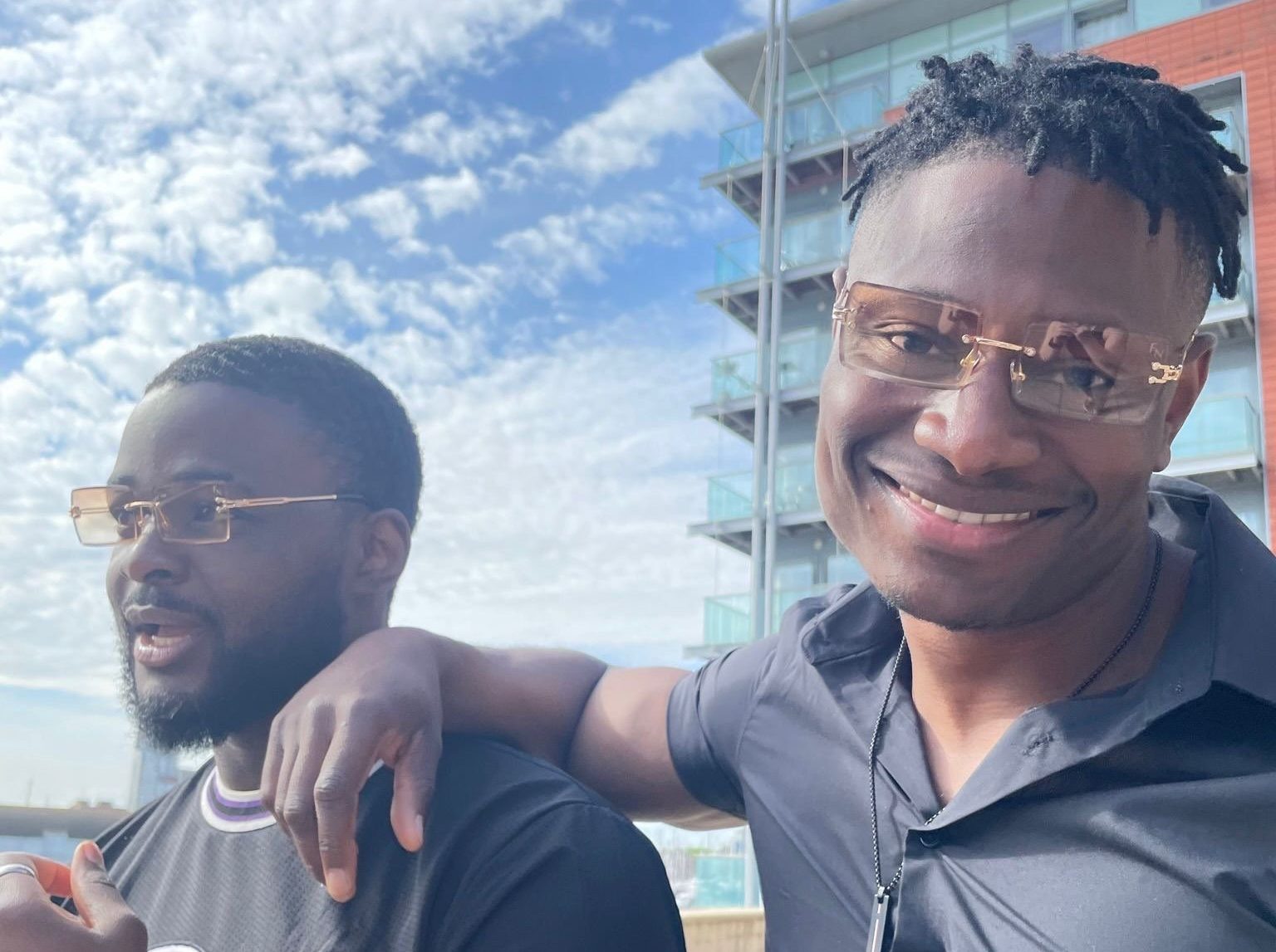 First picture of two Britons who died in Albufeira