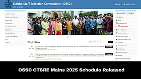OSSC CTSRE Mains 2025 Timetable Released; Direct Link Here