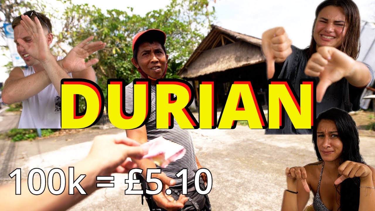 DURIAN Taste Test 🇮🇩 | Enak or Denak Ep 1 – Foreigners React to the ...