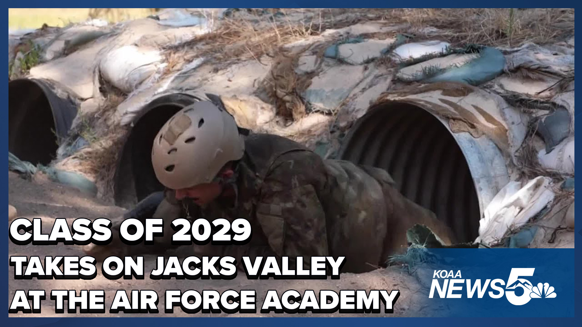 Air Force Academy Class of 2029 takes on Jacks Valley