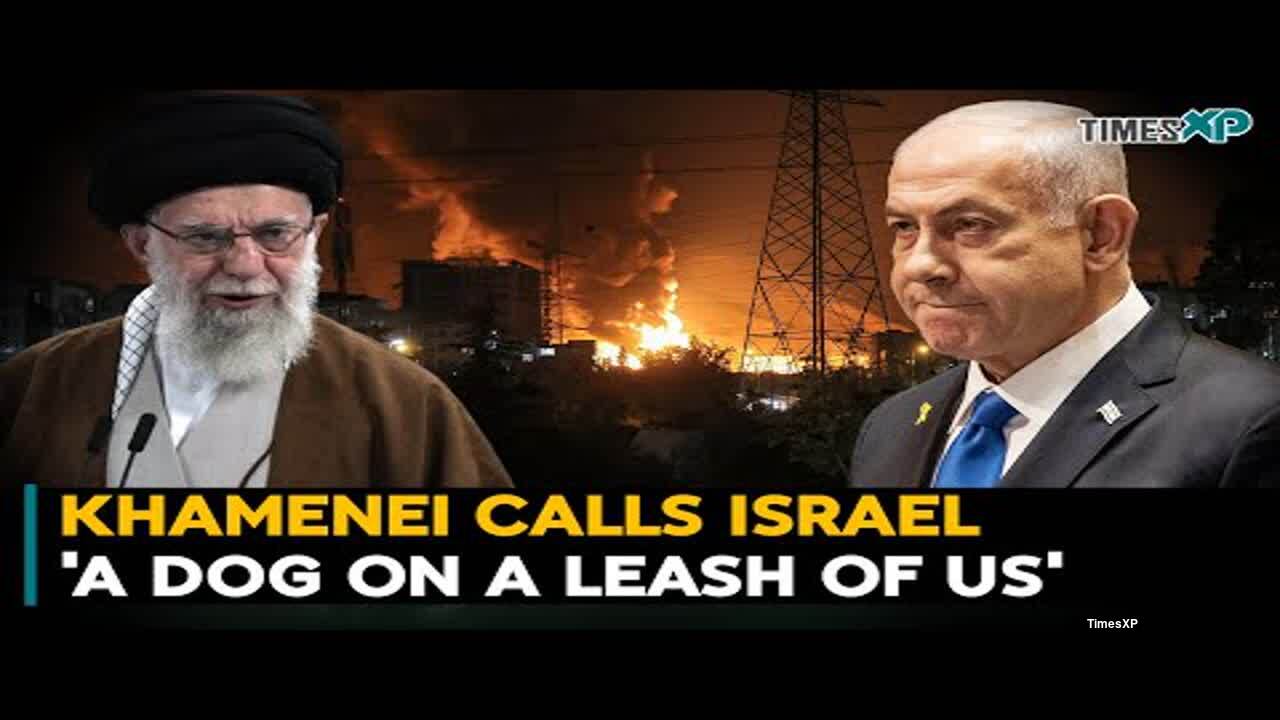 Iran's Sepreme Leader Khamenei Calls Israel 'a dog on a leash of the US ...