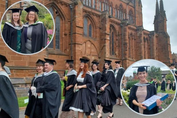 University of Cumbria graduates celebrate success at Carlisle Cathedral