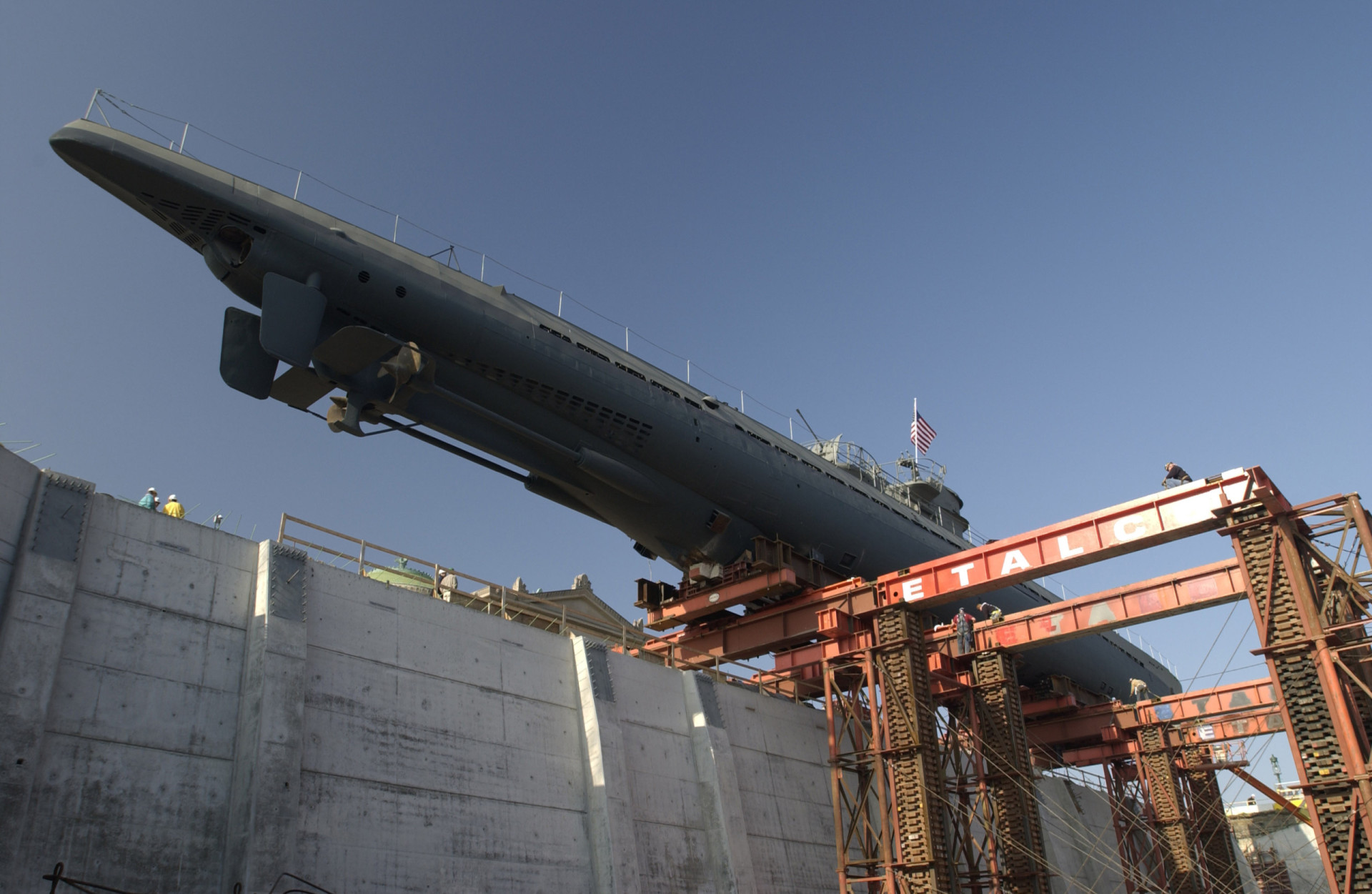 The story of the capture of the German submarine U-505