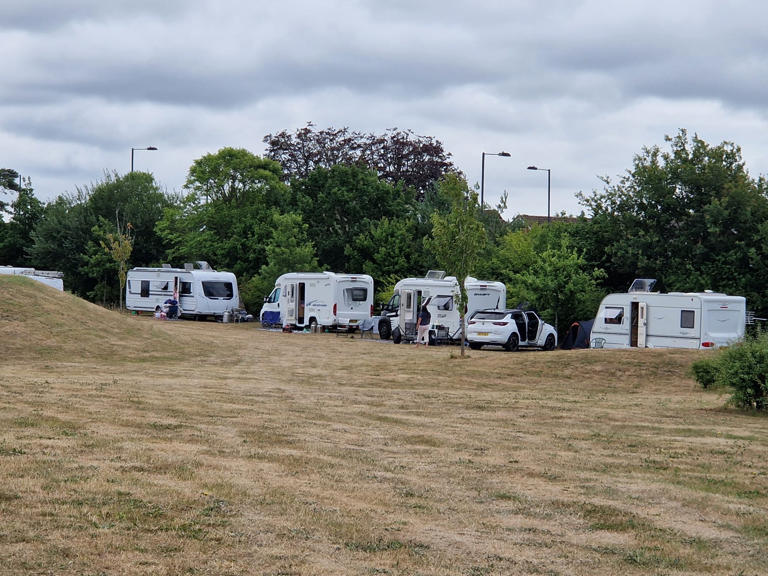 Travellers spotted in Waterlooville as police called to scene