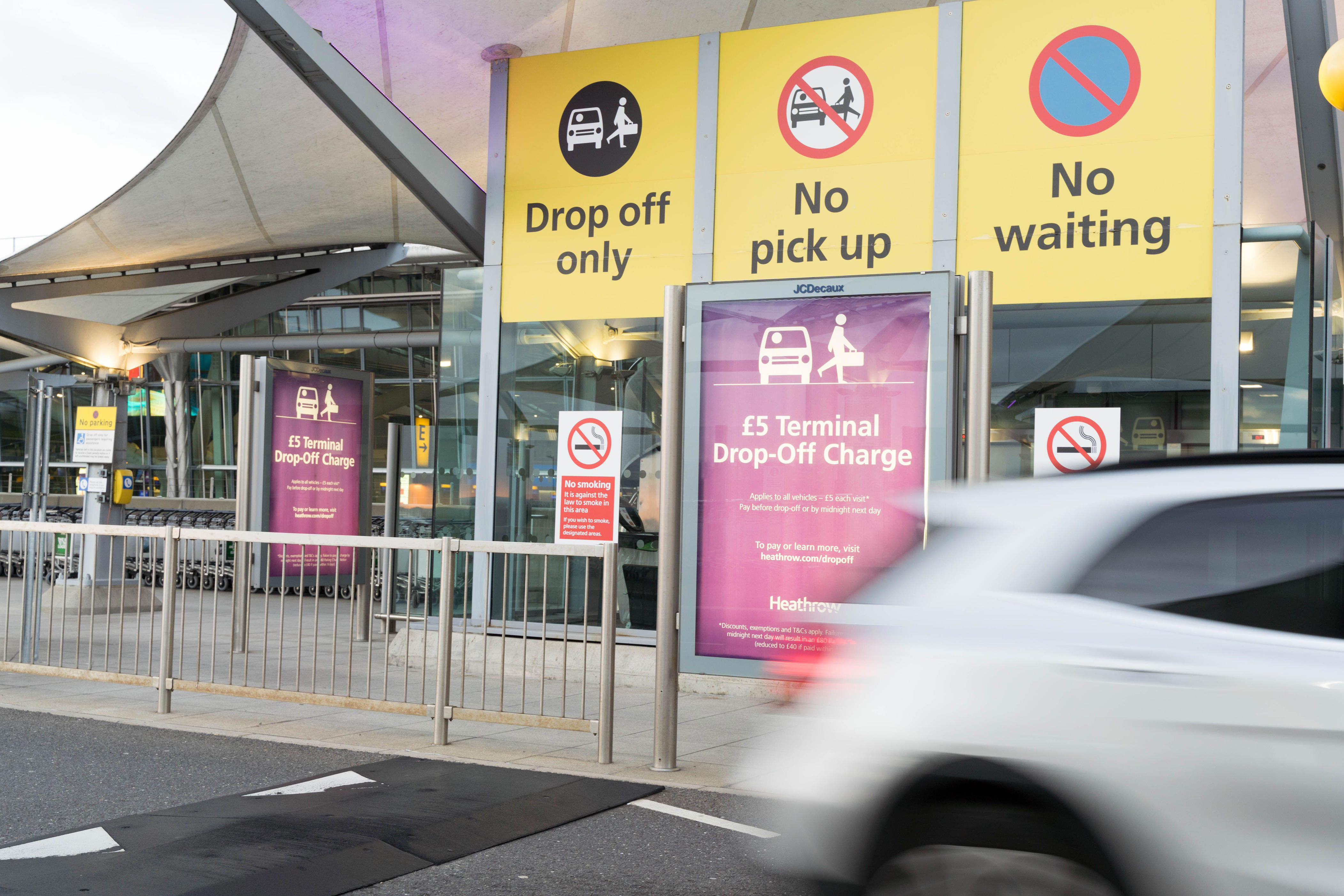How to avoid expensive drop-off charges at UK airports