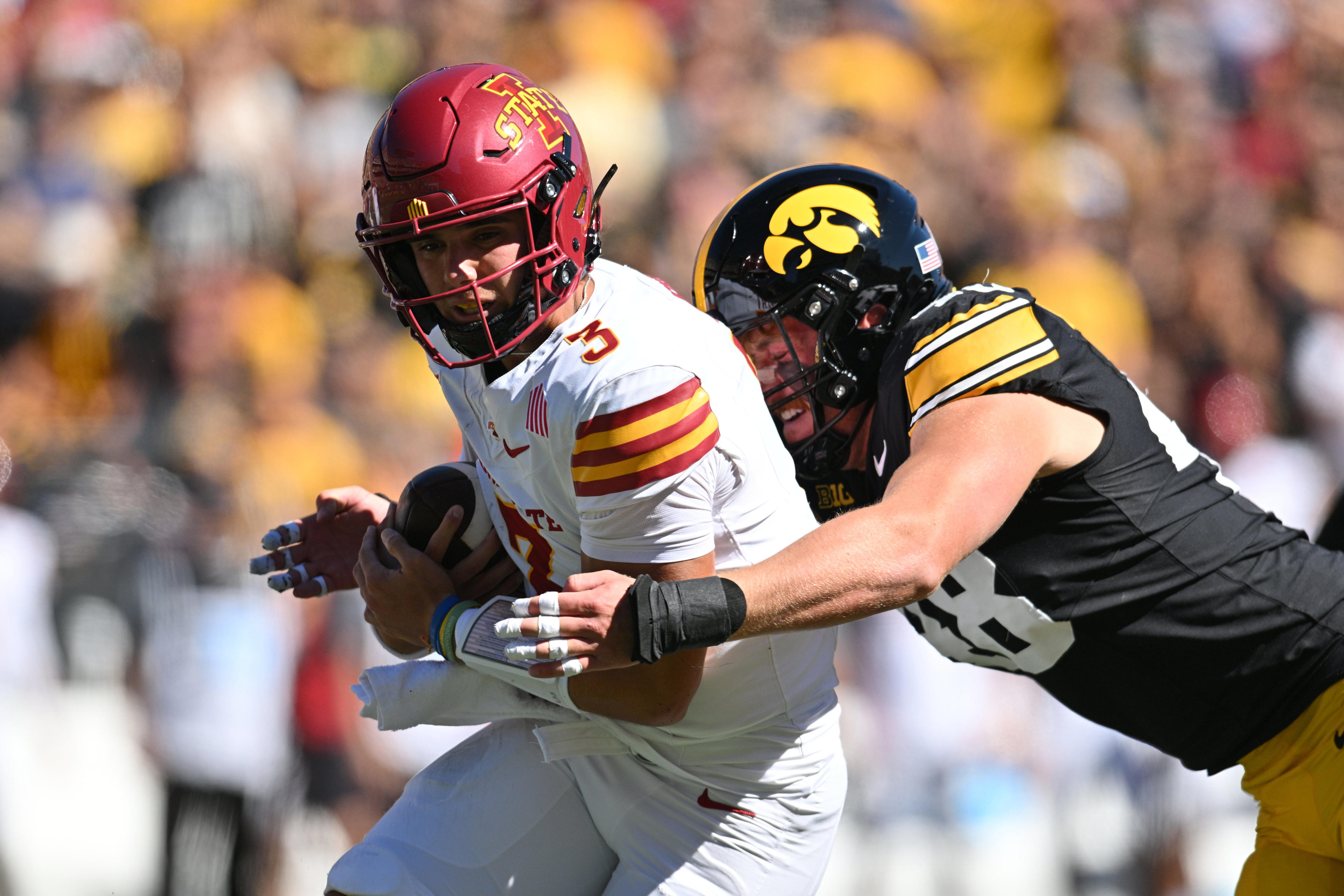 College Football News predicts Iowa Hawkeyes vs. Iowa State Cyclones in ...
