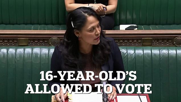 Sixteen-year-olds to be allowed to vote as ministers set out reforms