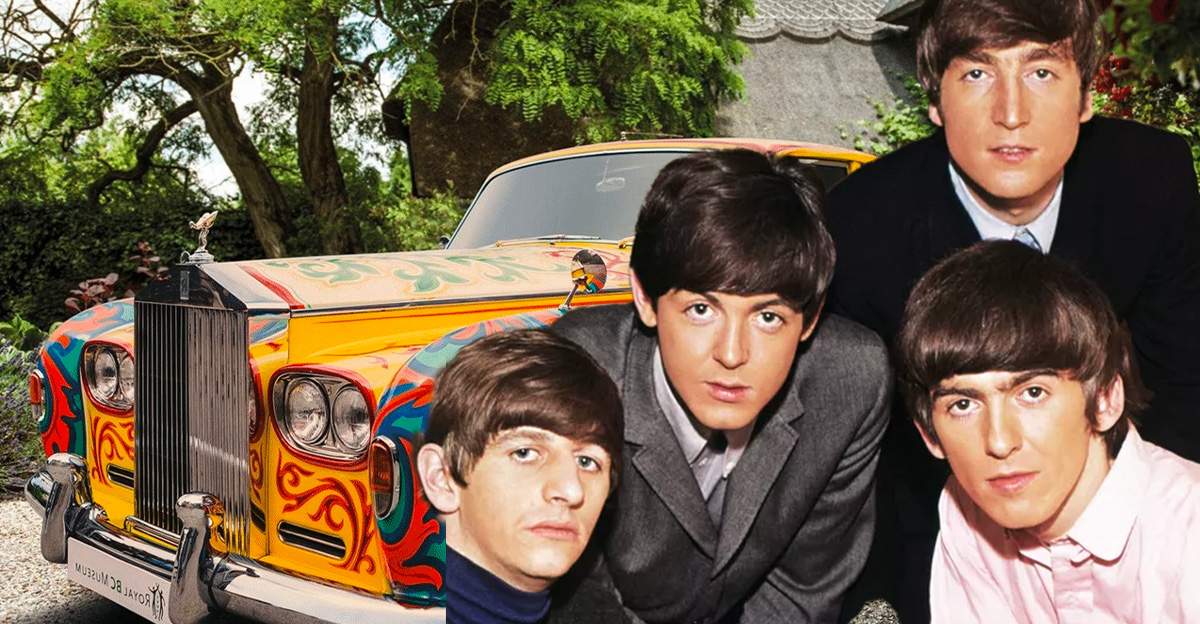 The Beatles Wildest Cars: From John's Rolls' To Paul's Mini