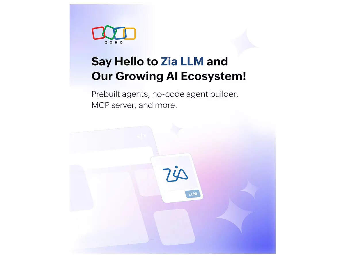 Zoho debuts in-house LLM and AI agents; aims to optimise efficiency and ...