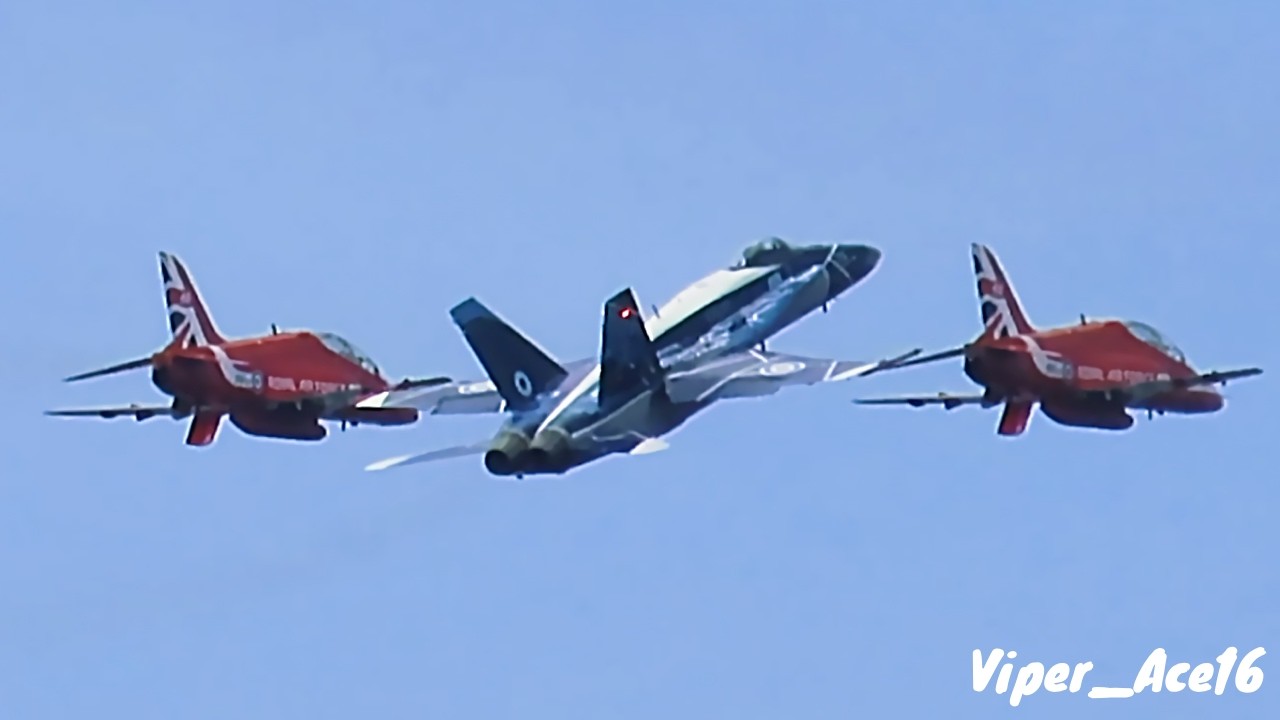 Captain Caleb "Tango" Robert's CF-18 Performance
