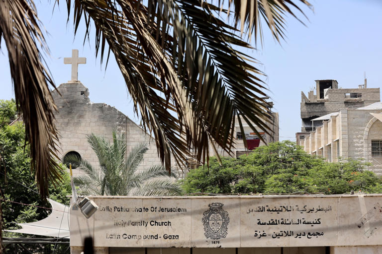 Israel says it 'deeply regrets' strike on Catholic church in Gaza that ...