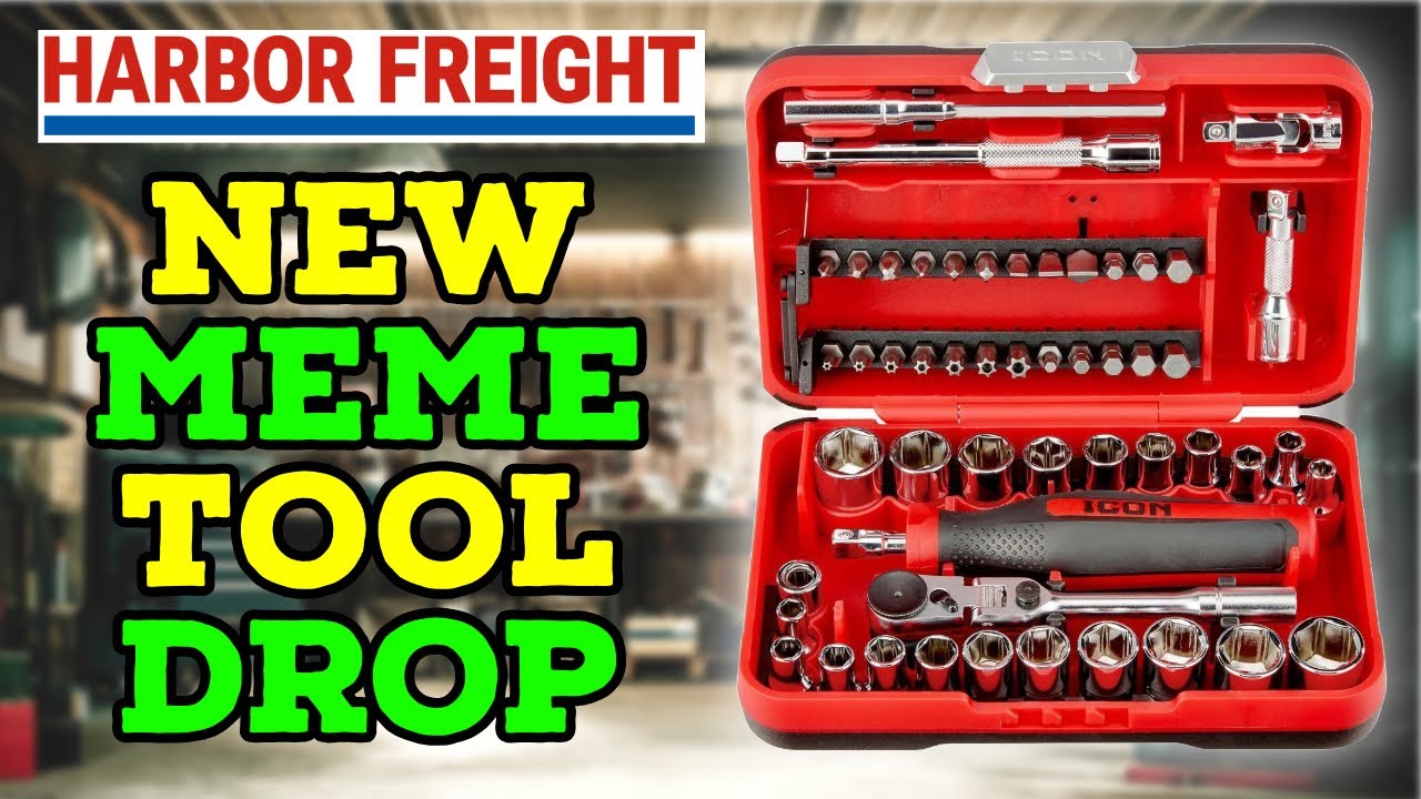 Harbor Freight’s New “Meme Tool”? ICON 52-Piece Compact Socket Set Review
