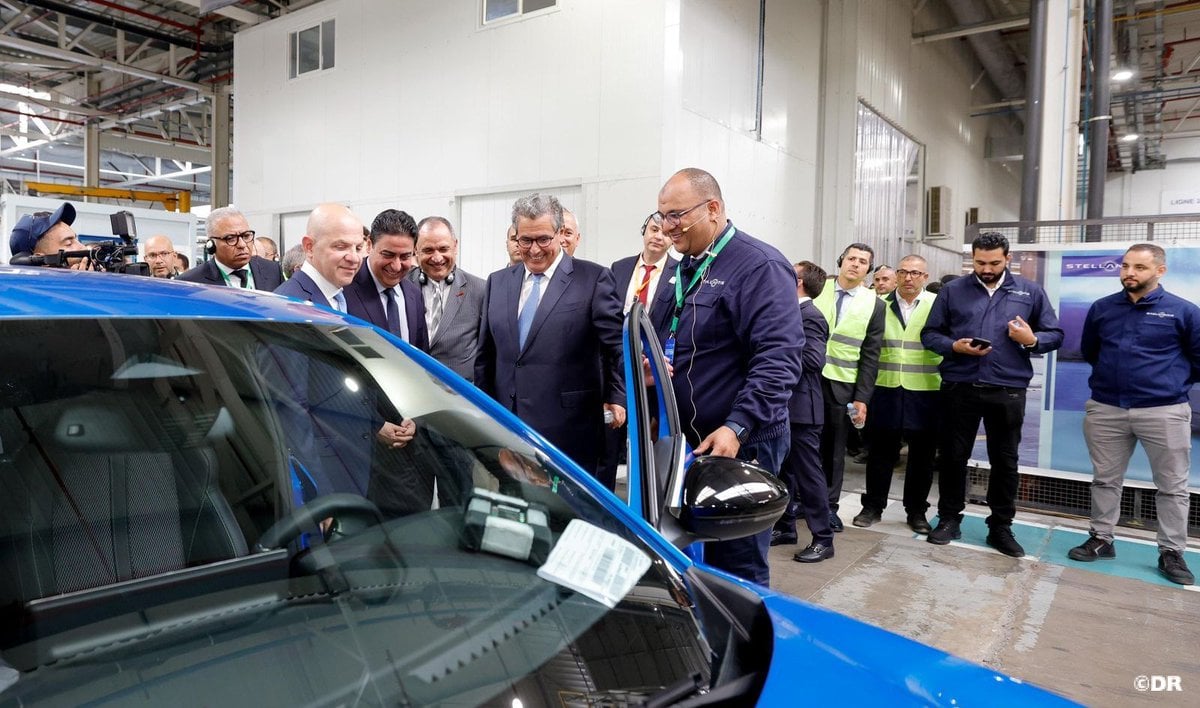 Automotive industry: Stellantis factory expansion inaugurated in Kenitra