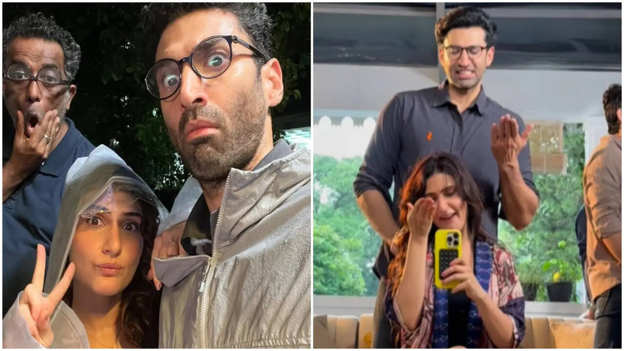 Fatima Sana Shaikh Drops Metro In Dino’s BTS Moments: Gangnam Style ...