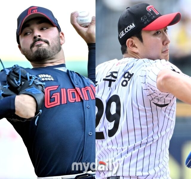 '3승 ERA 0.96' 손주영 vs '159km 에이스' 감보아…17일 경기 취소→18일 엘롯라시코 선발, 그대로 출격 [MD잠실]