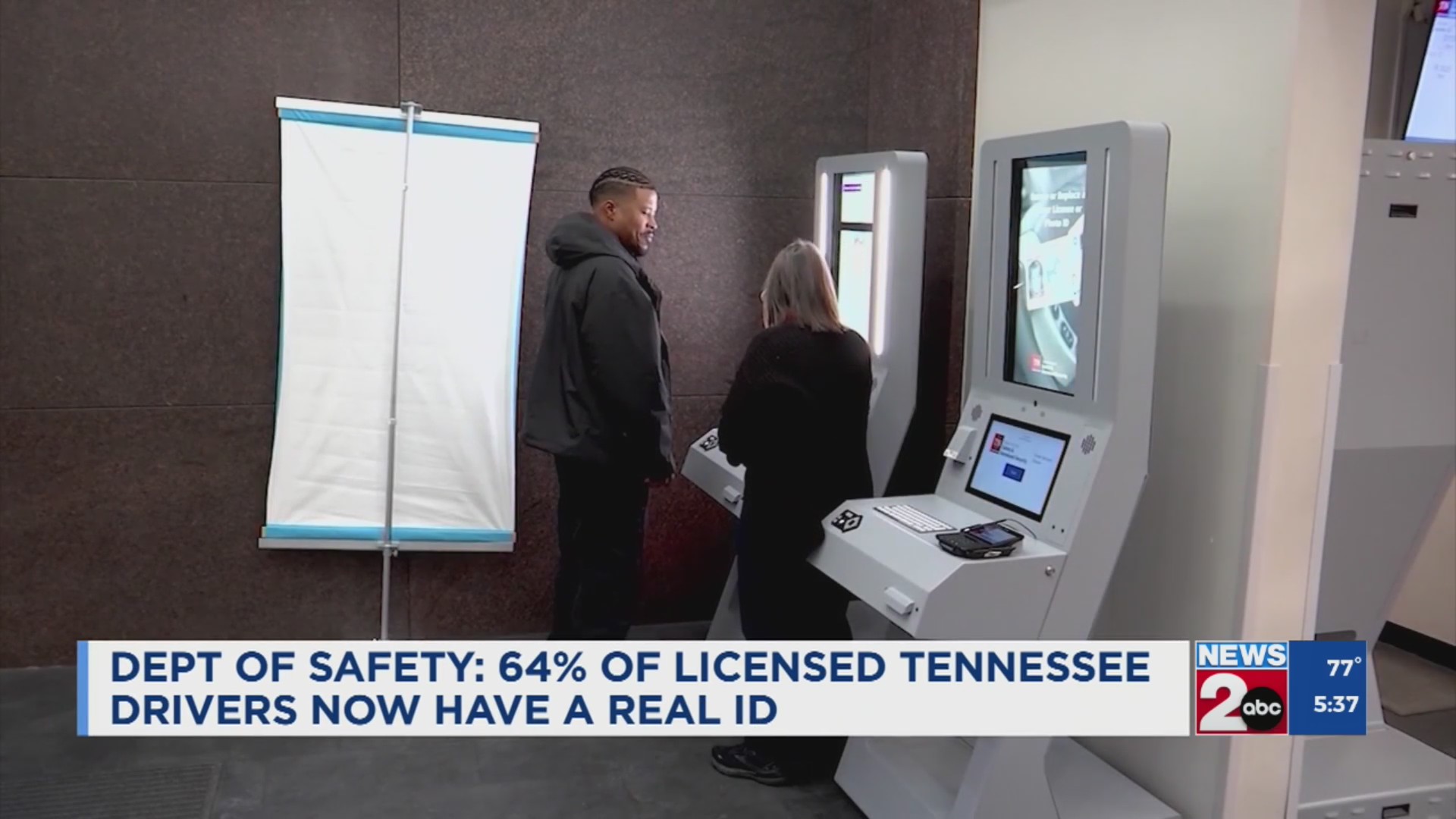 More than half of licensed Tennesseans have Real ID