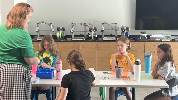 STEM meets style: Girl Scouts learn tech essentials for fashion design