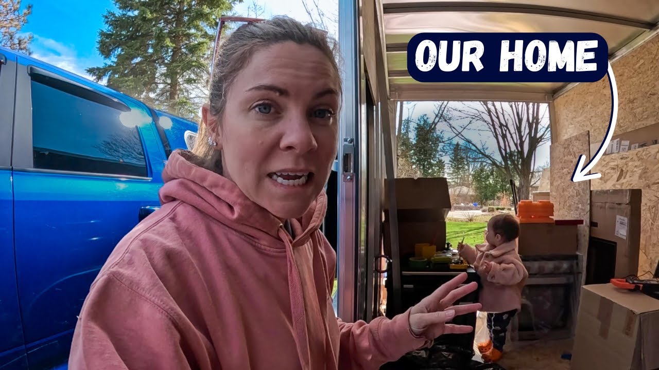 Turning an Empty Trailer into a Cozy Family Home