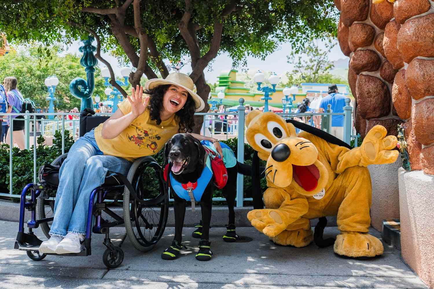 Disney Lover and Her Service Dog Star in Disneyland’s Latest Campaign ...