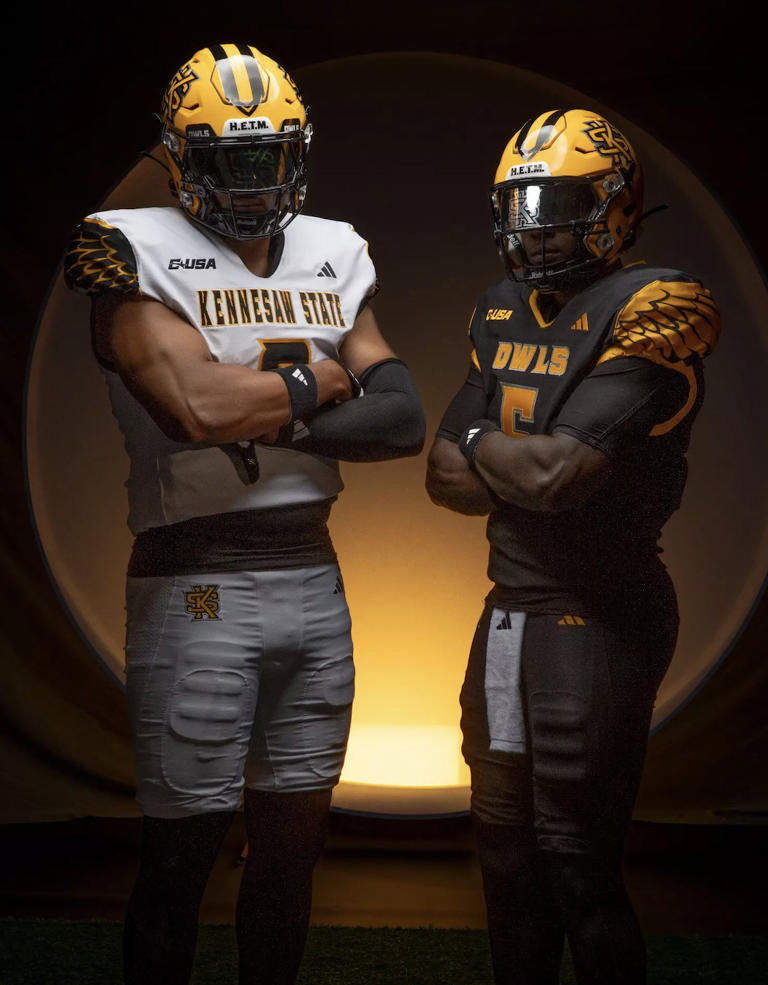 Kennesaw State unveils new uniforms for second season in FBS