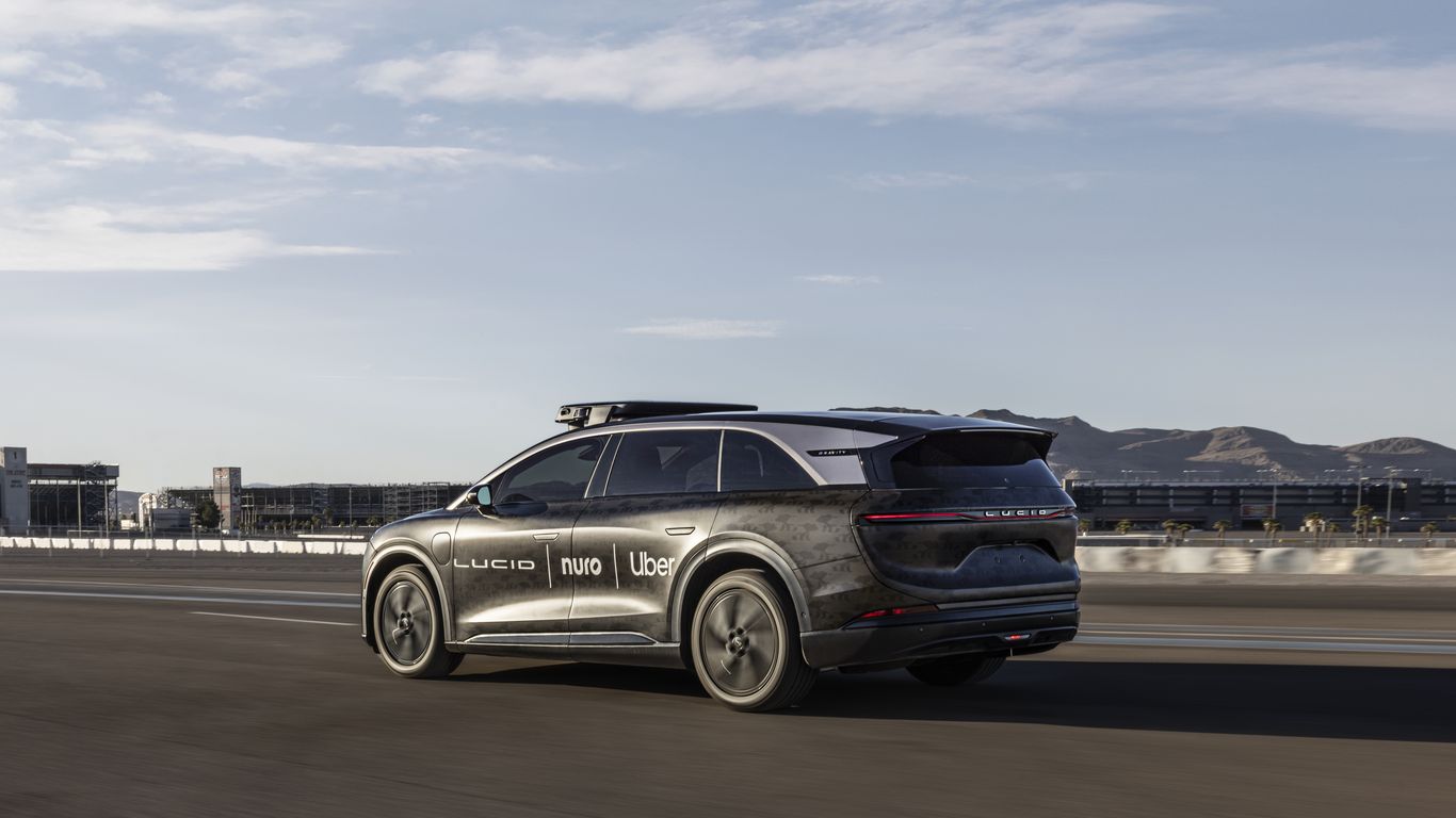 Uber to buy at least 20,000 luxury robotaxis from Lucid