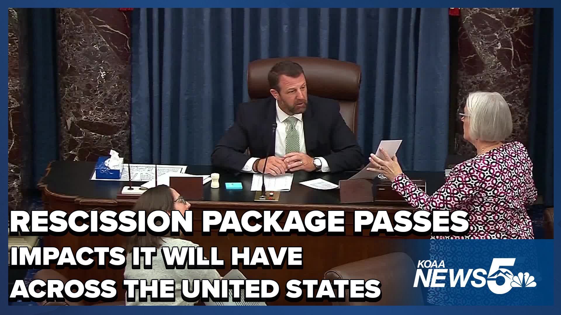 Trump's Rescission Package Passes, What It Means for NPR and PBS