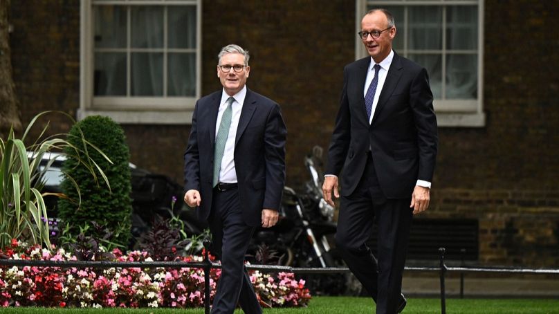 Germany's Merz and UK's Starmer sign 'first of its kind' defence and ...