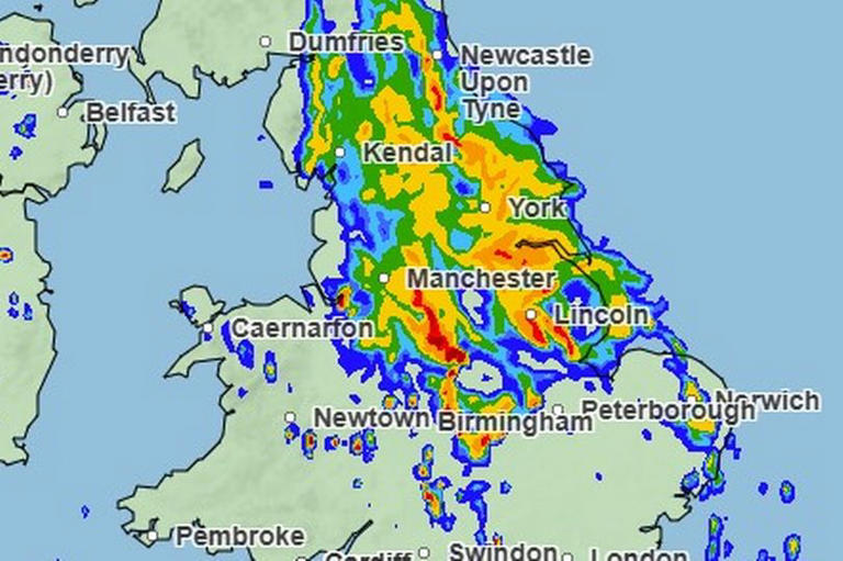 Where and when thunderstorms are expected in Manchester this week