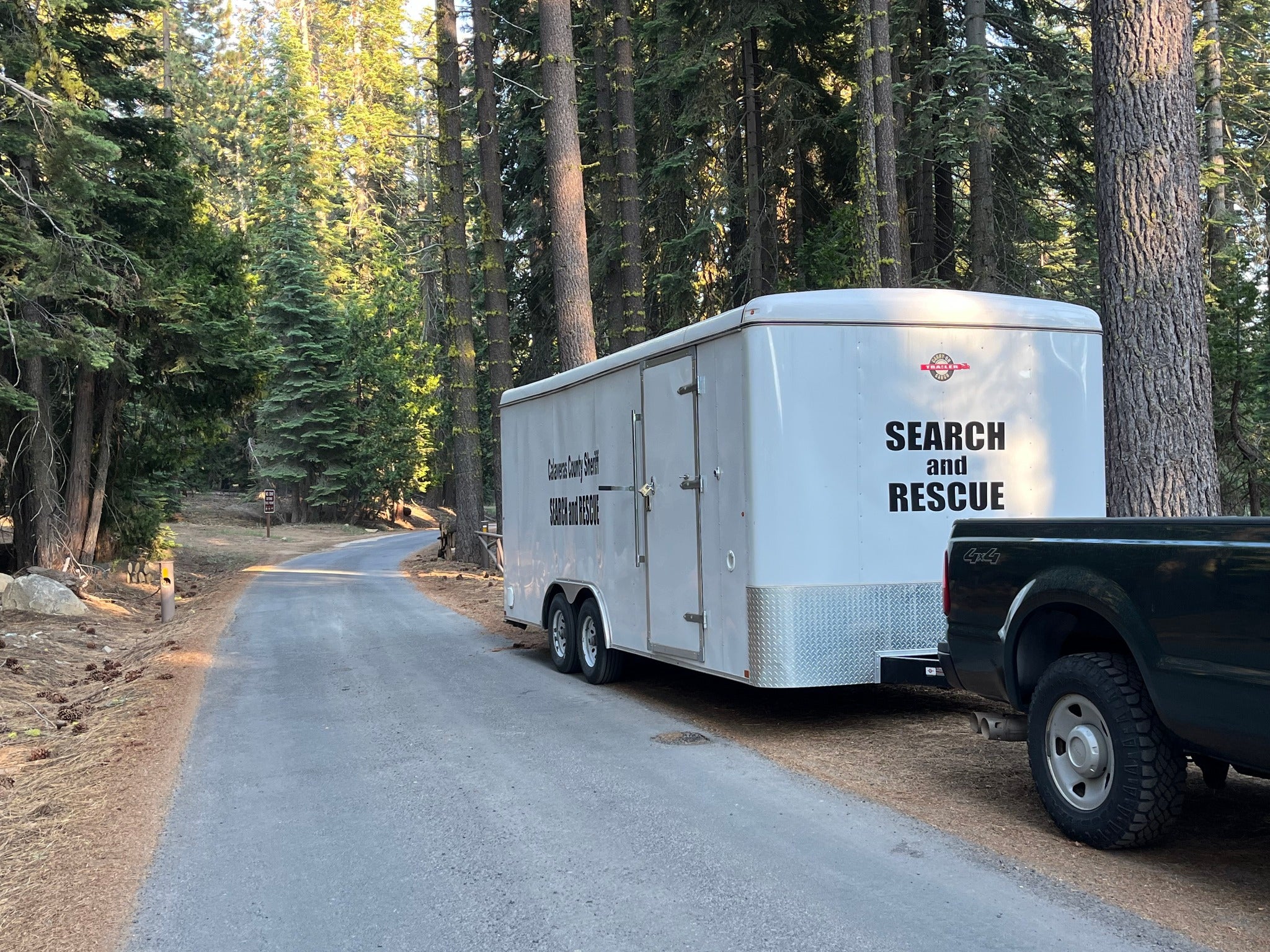 Mother and son dramatically rescued in California after authorities ...
