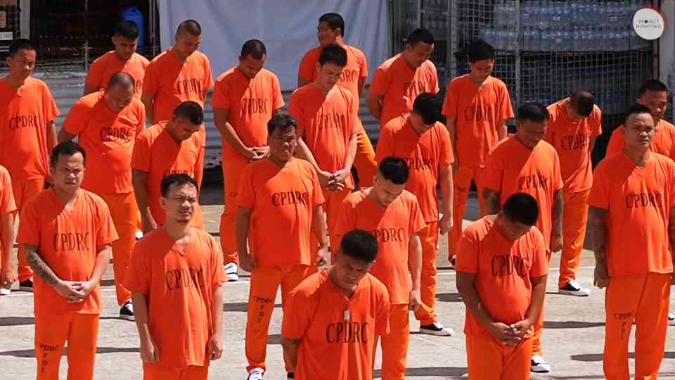 We danced with hundreds of prisoners