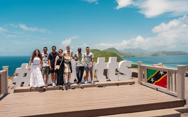 Cole Palmer arrives to hero's welcome in St. Kitts as Chelsea star ...