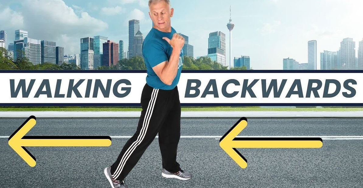 #1 Reason You Should Walk Backwards 1x day (15 min)