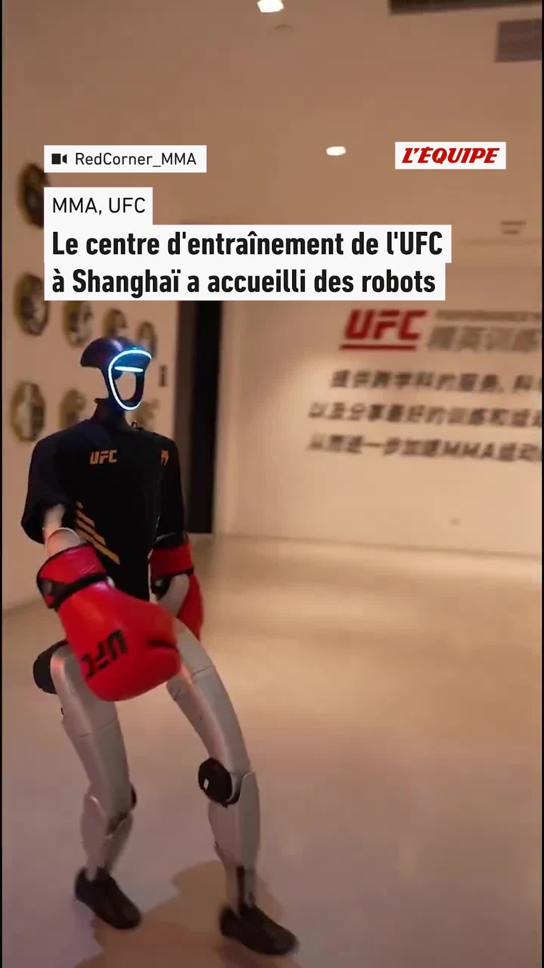 Des robots mis à disposition des combattants dans un centre d ...