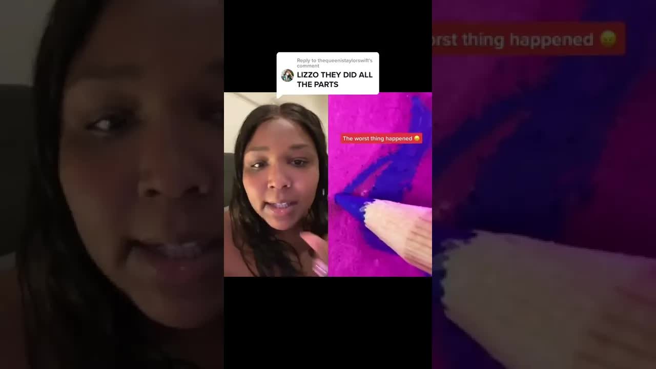 LIZZO reacted to my drawing, again!