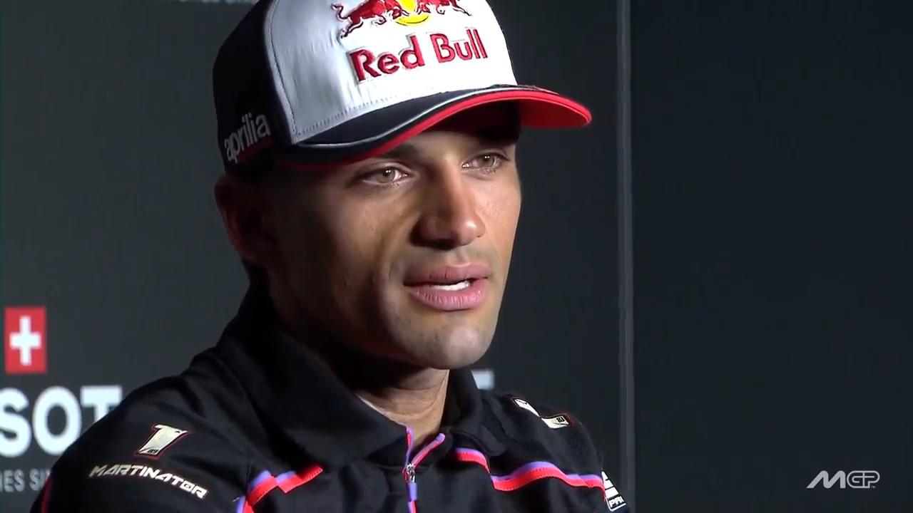 Tearful Martin 'really happy' to return from injury