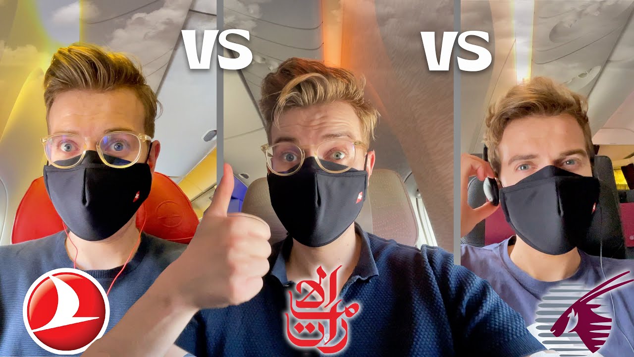 EMIRATES vs QATAR vs TURKISH Economy Class, Which Airline Is Best?!