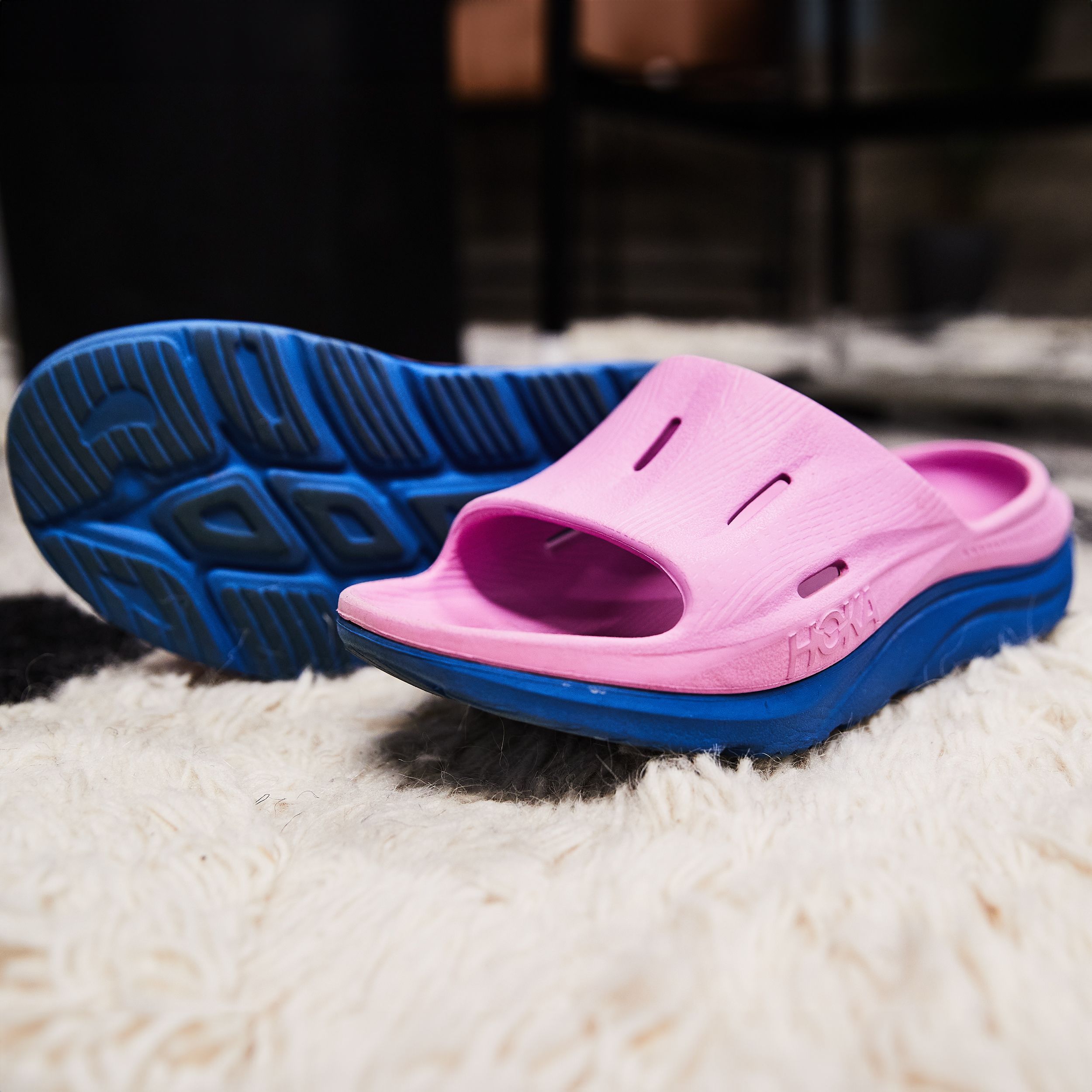 In our experience, the best recovery shoe is sometimes a flip-flop ...
